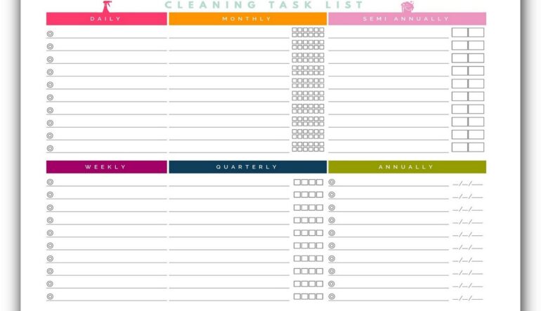 8+ Useful Cleaning Schedule Template - sample schedule 8+ Useful Cleaning Schedule Template - sample schedule