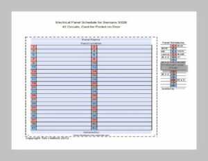 25+ Free Panel Schedule Template Excel – sample schedule
