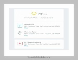 8+ Free Film Production Schedule Example & Template - sample schedule
