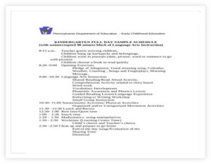 20+ Best Activity Schedule Templates (PDF, Word, Excel) – sample schedule