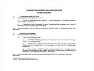 Planned Preventive Maintenance Schedule Template (3+ Free PPM Schedule ...