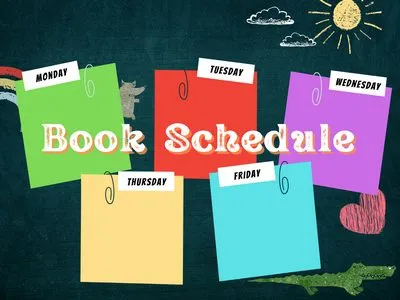 15+ Colorful Schedule Book Template - sample schedule