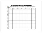 20+ Best Activity Schedule Templates (PDF, Word, Excel) - sample schedule