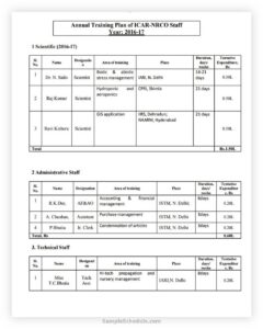 15+ Best Annual Training Plan Template [Excel, Word & PDF] - sample ...