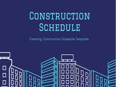 30 Free Construction Schedule Templates - Excel, Word & PDF - sample ...