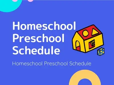 Homeschool Preschool Schedule - 3+ Free Example - sample schedule