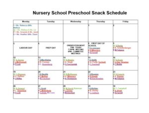 10+ Powerful Preschool Schedule Sample & Template - sample schedule