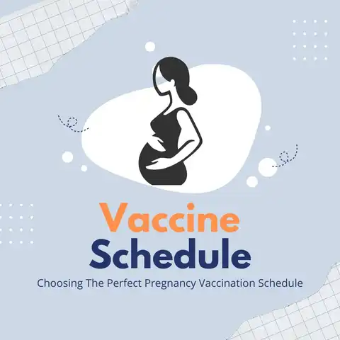 Choosing The Perfect Pregnancy Vaccination Schedule - sample schedule